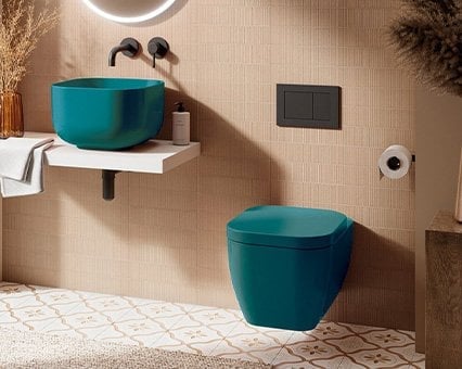 Coloured Toilets & Bathroom Sinks | Bathroom Colourful