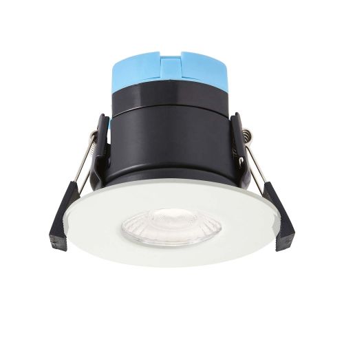 Houston 8w Fixed LED Colour Switch Downlight - White | All in One LED ...
