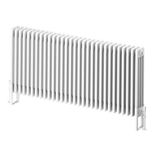 Upton 600x1370mm Quadruple Horizontal Column Radiator – White ...
