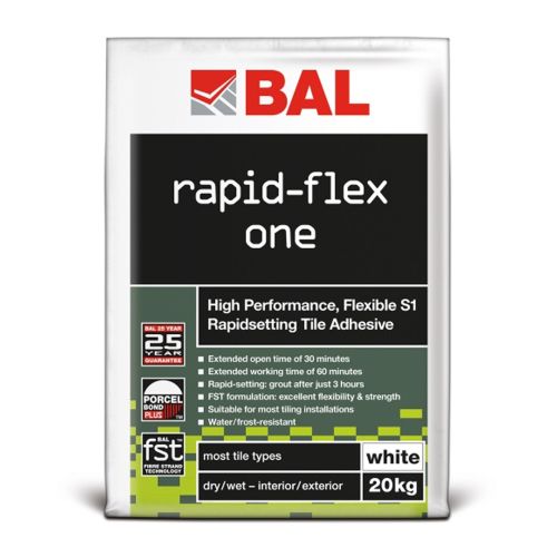 BAL Rapid-Flex One | Rapid Tile Adhesive