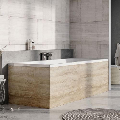 Easy Bathrooms Light Oak Front Bath Panel – 1800mm | Bath Panel