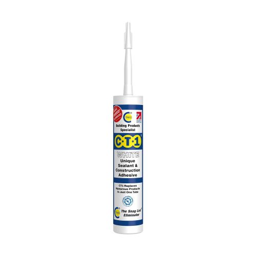 CT1 Adhesive & Sealant White 290ml | Silicones & Sealants