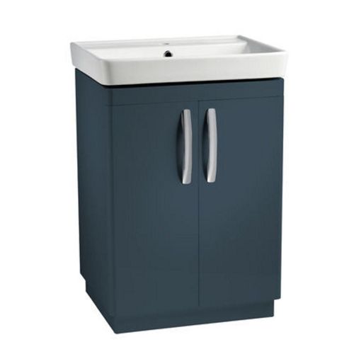 Tavistock Compass 600mm Freestanding Vanity Unit & Ceramic Basin ...