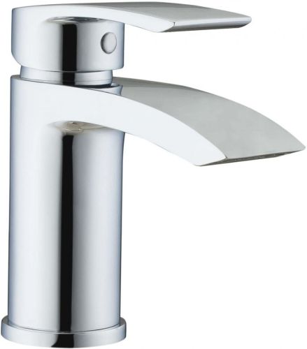 Tear Chrome Basin Mono Mixer Tap | Single Lever Bathroom Tap