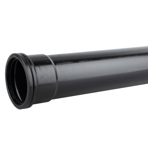 Wavin Osma Soil White PVC-U Pipe 110mm x 3m - 4s043w | Plumbing Essentials