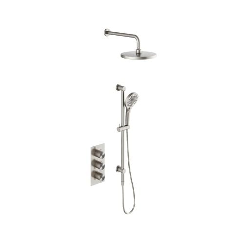 Moray Concealed Valve Shower Pack - Nickel | Stylish Shower Packs