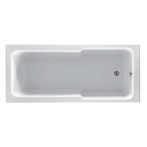 Super Strong Acrylic Shower Bath - 1700x750mm | Easy Bathrooms