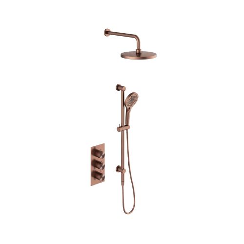 Moray Concealed Valve Shower Pack - Satin Bronze | Stylish Shower Packs