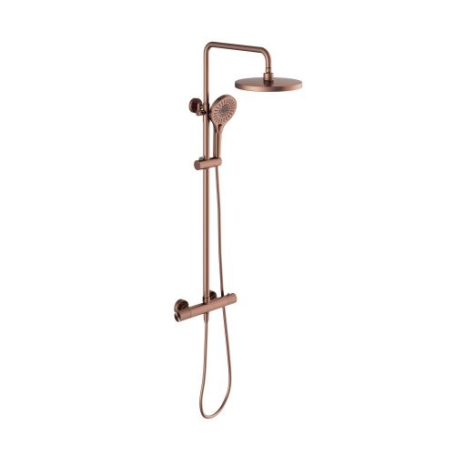 Moray Thermostatic Shower Pack - Satin Bronze | Stylish Shower Packs