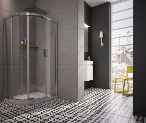 Easy Bathrooms Rivar Twin Sliding Door Quadrant Enclosure | Easy Bathrooms