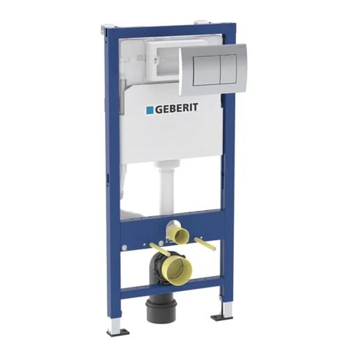 Geberit Delta 120mm Concealed Cistern with Delta 30 Flush Plate | Easy ...