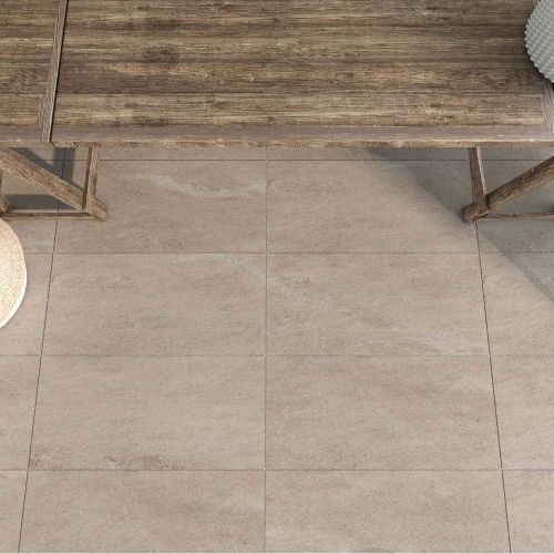 Terrence Sand Matt Porcelain 600x1200mm Tile | Easy Bathrooms