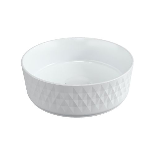 Piper Patterned Round Counter Top Basin | Ceramic Basins | Easy Bathrooms